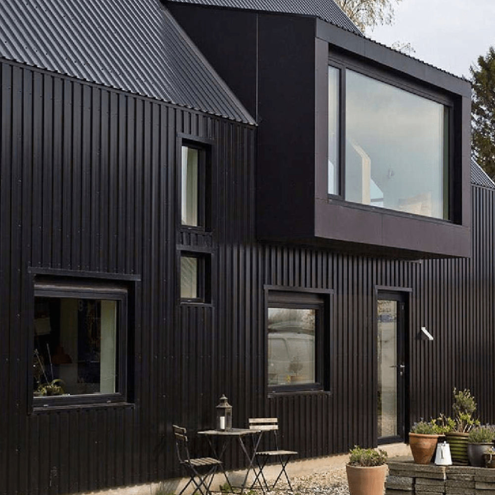 Revestimiento de Exterior Metal Siding • 290x38.3x1.6cm • Lineas grues