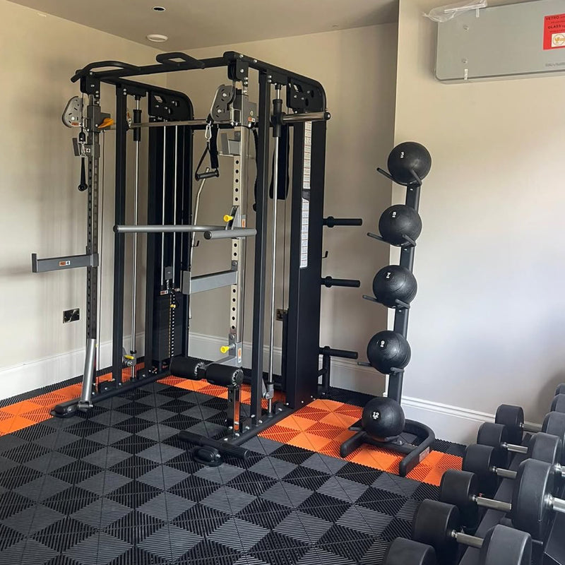 Piso de Garage Encastrable Modular • 40x40x1.8cm
