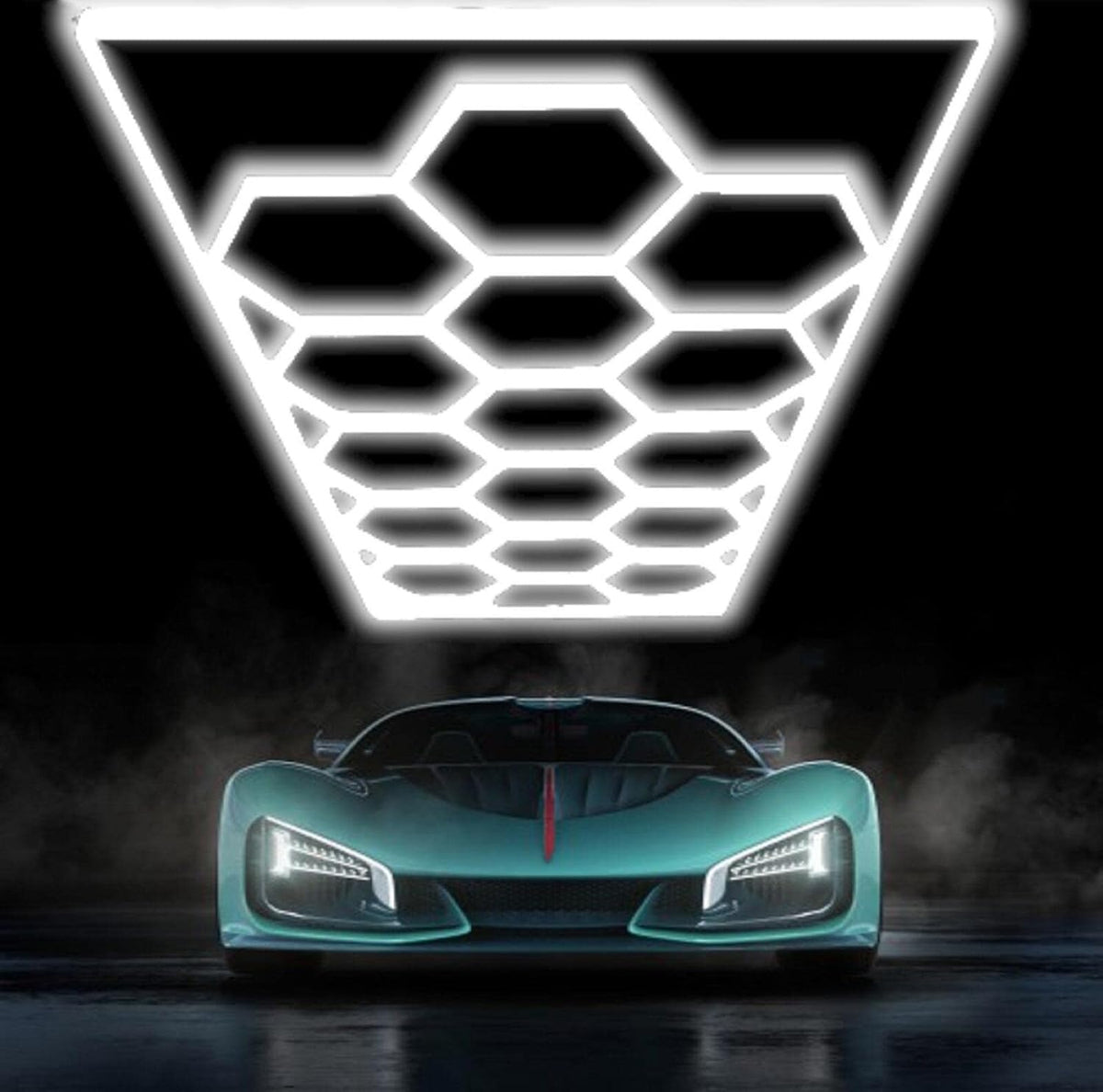 Luz Led Spectra • Rack Hexagonal • 4.78x2.41 mts • 600 Watts