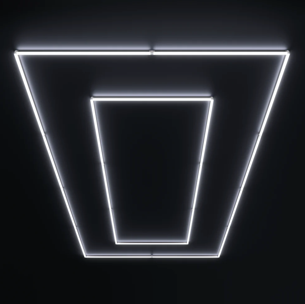 Luz Led Spectra • Kit 2 Rectángulos • 4.78x2.41 mts • 320 Watts