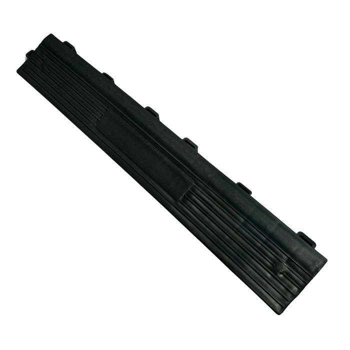 Borde Piso de Garage Modular Spectra • 40x8x1.8cm • Negro